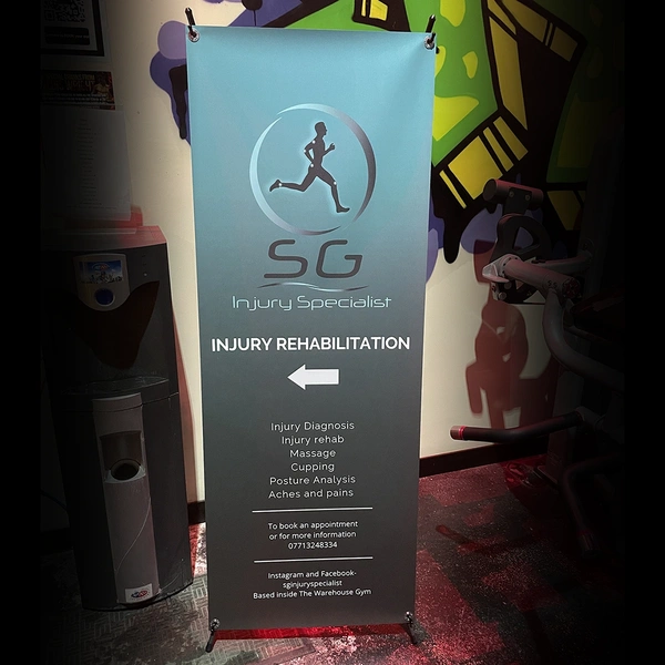 Tri Banner Stand | The Print Quarter