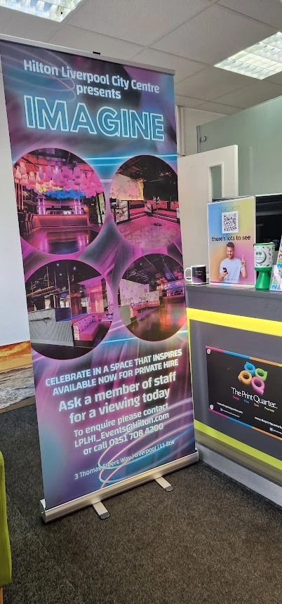 Blackpool Roller Banner | The Print Quarter