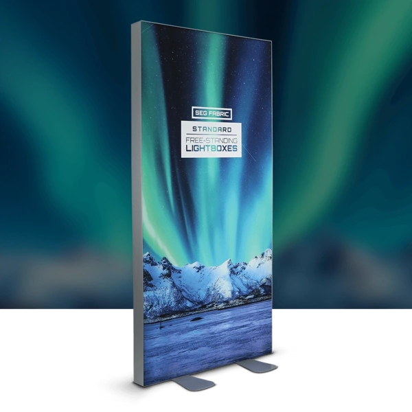 SEG Fabric Free-Standing Lightboxes | The Print Quarter